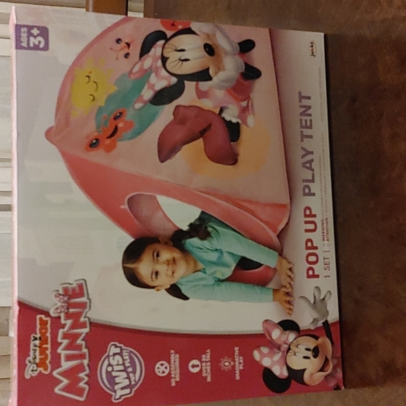 Other | Disney Girls Minnie Mouse Pop Up Play Tent | Poshmark